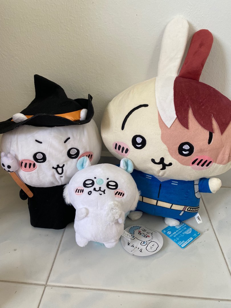 Chiikawa Usagi Momonga Plush Authentic, Hobbies & Toys, Toys & Games on ...