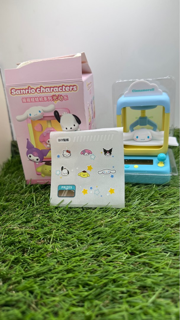 CINNAMOROLL BRAND NEW SANRIO CHARACTER AMAZING CLAW MACHINE SHAKING ...