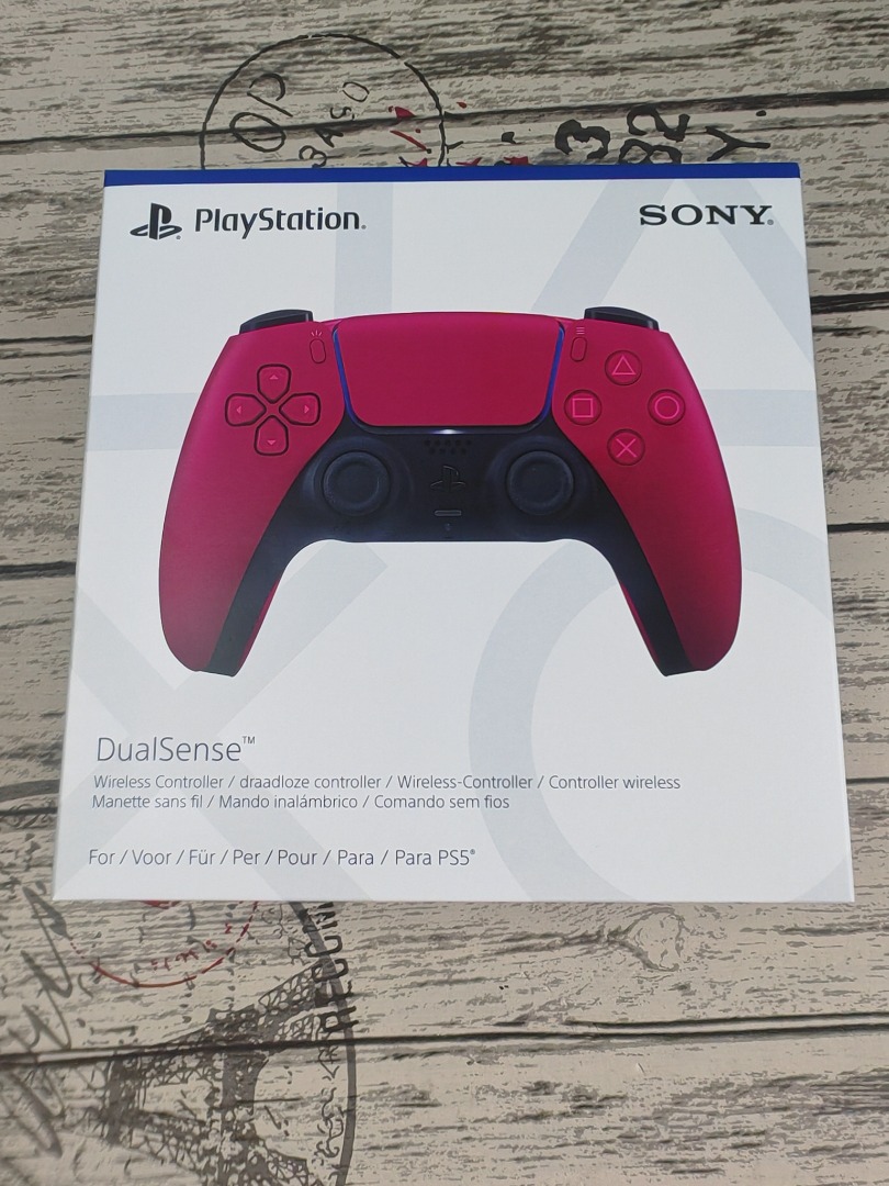 PS5 Dualsense (red), Video Gaming, Gaming Accessories, Controllers on ...