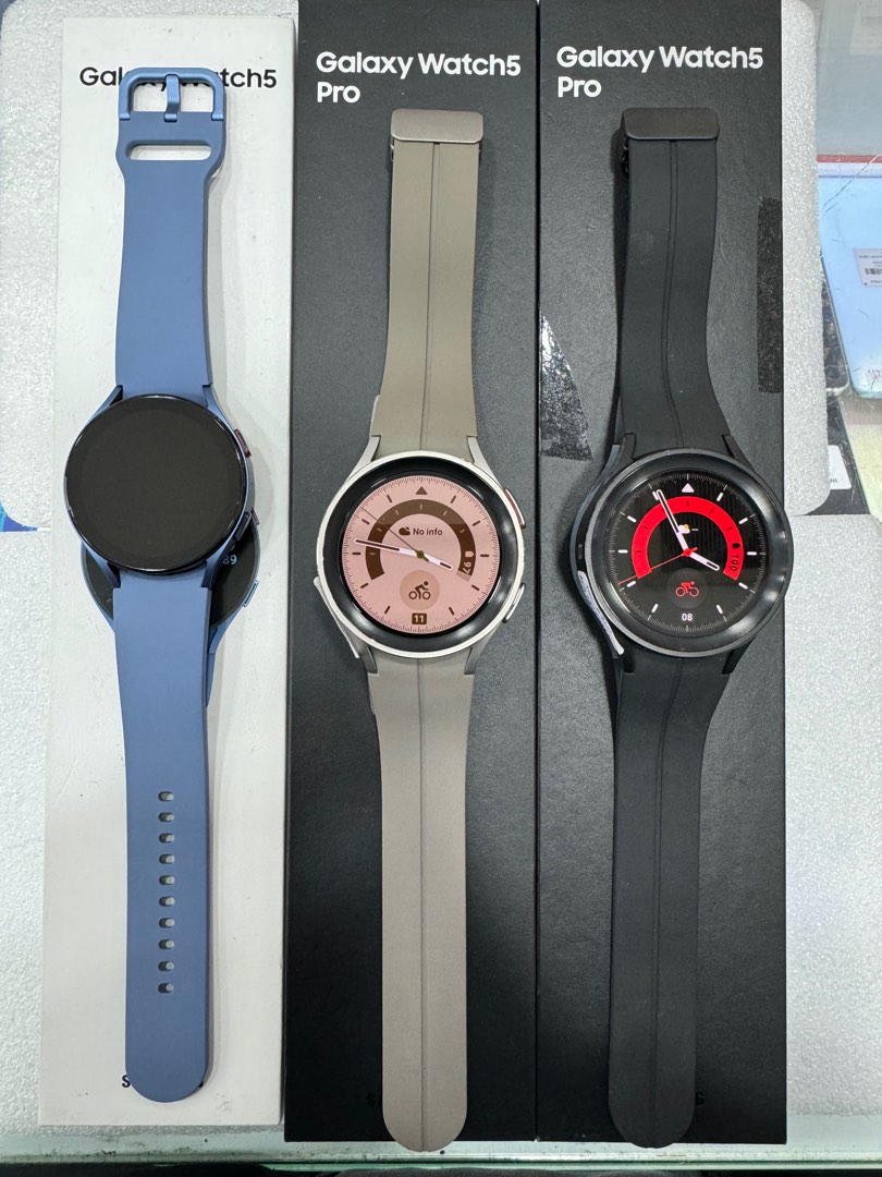 (DEMO UNIT) SAMSUNG GALAXY WATCH 5 / WATCH 5 PRO WITH BOX, Men's ...