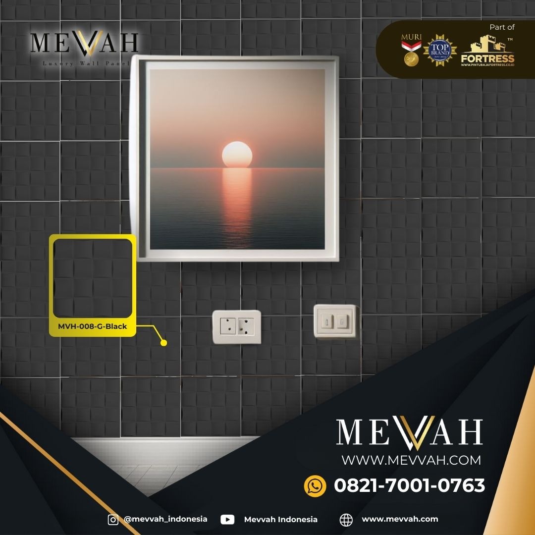 ELEGAN..!! WA 0821 7001 0763 (MEVVAH) Wall Panel 3D Model Pvc Ruang ...
