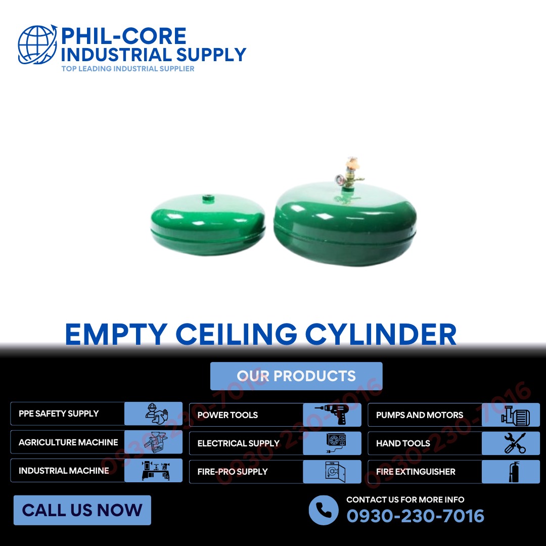 Empty Ceiling Cylinder, Overhead Fire Suppression Cylinder, Ceiling ...