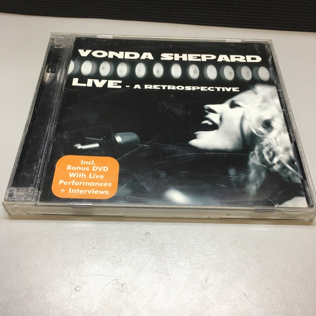 (Eng CD) Vonda Shepard- Live -A Retrospective (CD+ DVD), Hobbies & Toys ...