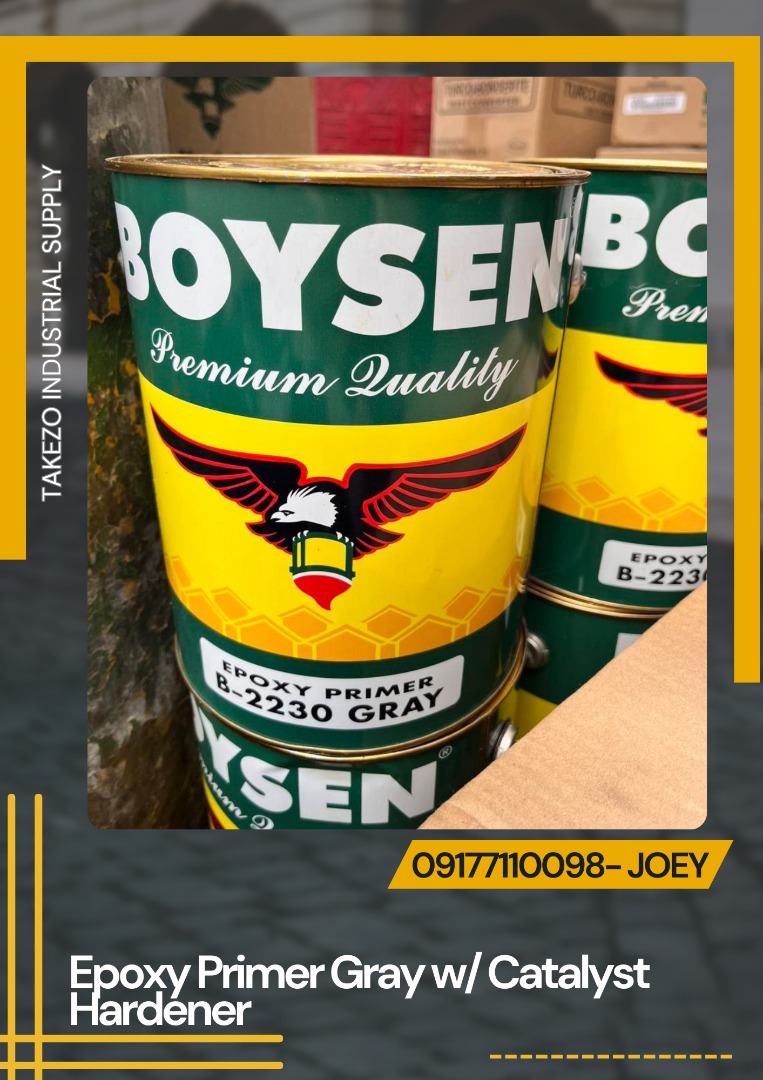 Epoxy Primer Gray w/ Catalyst Hardener, Furniture & Home Living, Furniture, Other Home Furniture ...