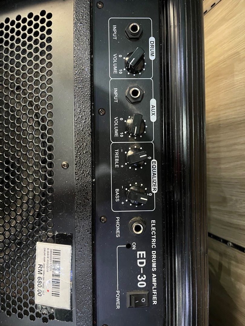 E-WAVE DRUM AMPLIFIER, Hobbies & Toys, Music & Media, Musical ...