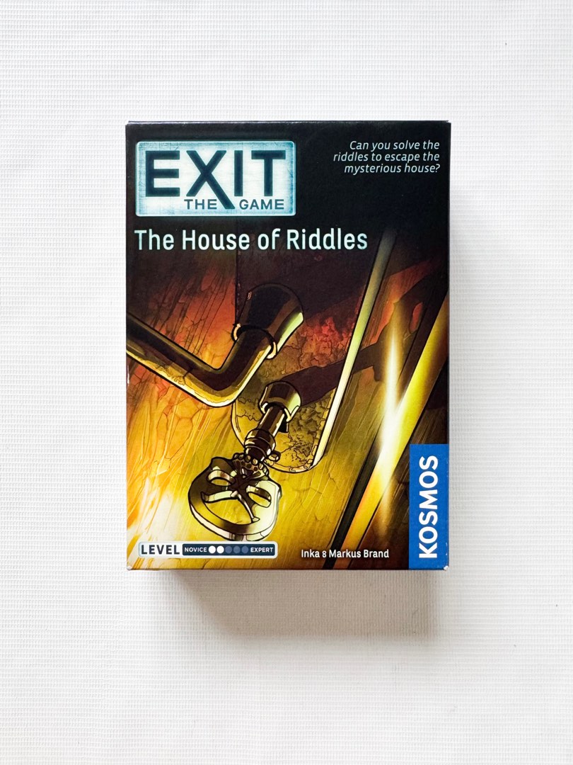 Exit the Game: The House of Riddles Escape Room Card Game by Thames ...