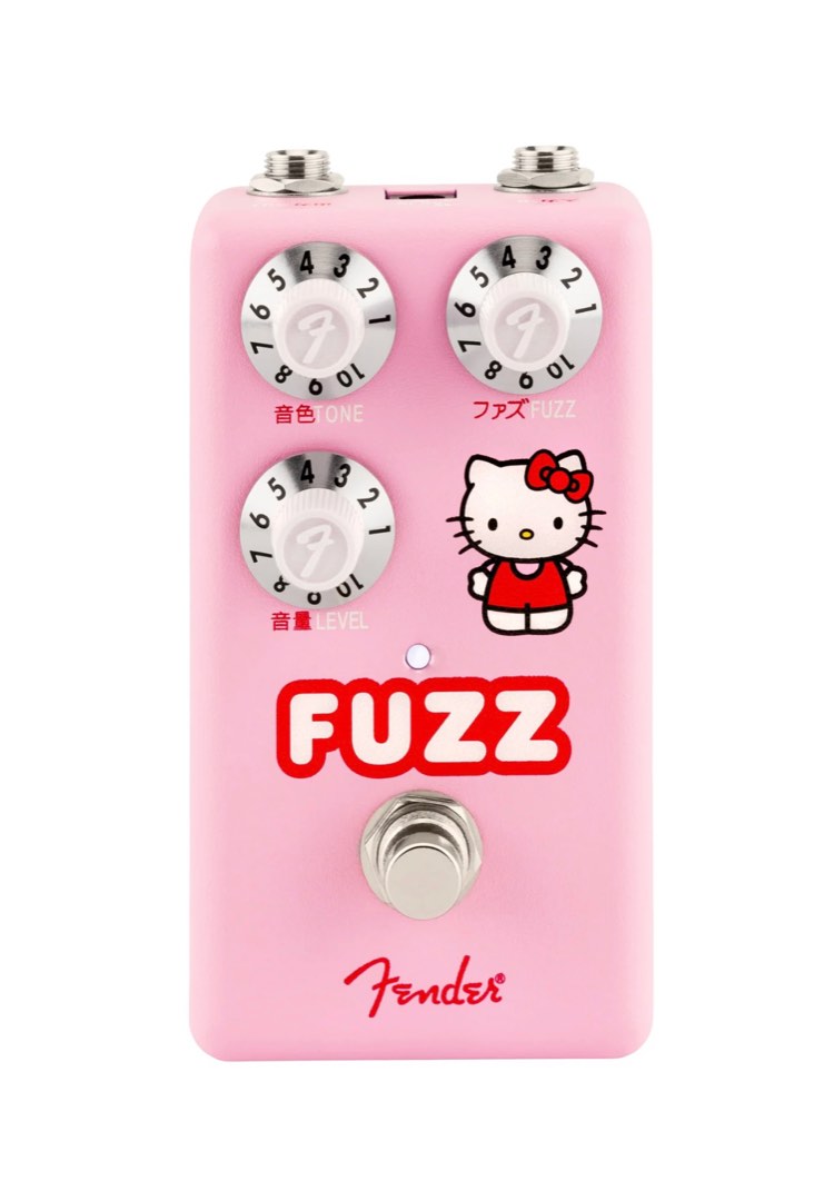 Fender Hello Kitty Fuzz Pedal, Hobbies & Toys, Music & Media, Music ...