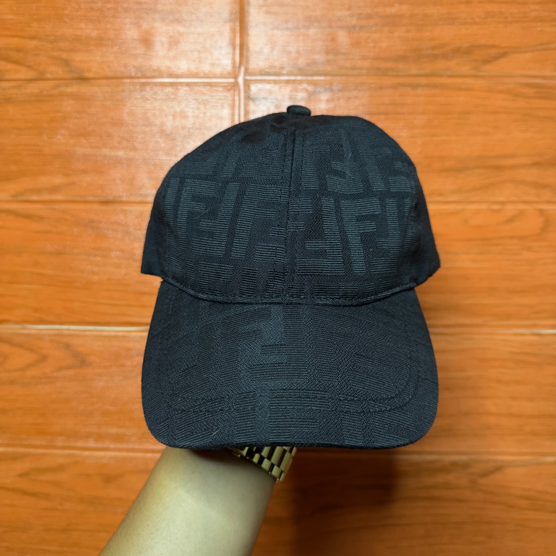 Fendi Zucca Monogram Cap, Men's Fashion, Watches & Accessories, Caps ...
