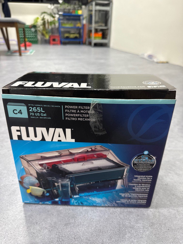 FLUVAL C4 HANG ON BACK FILTER, Everything Else on Carousell