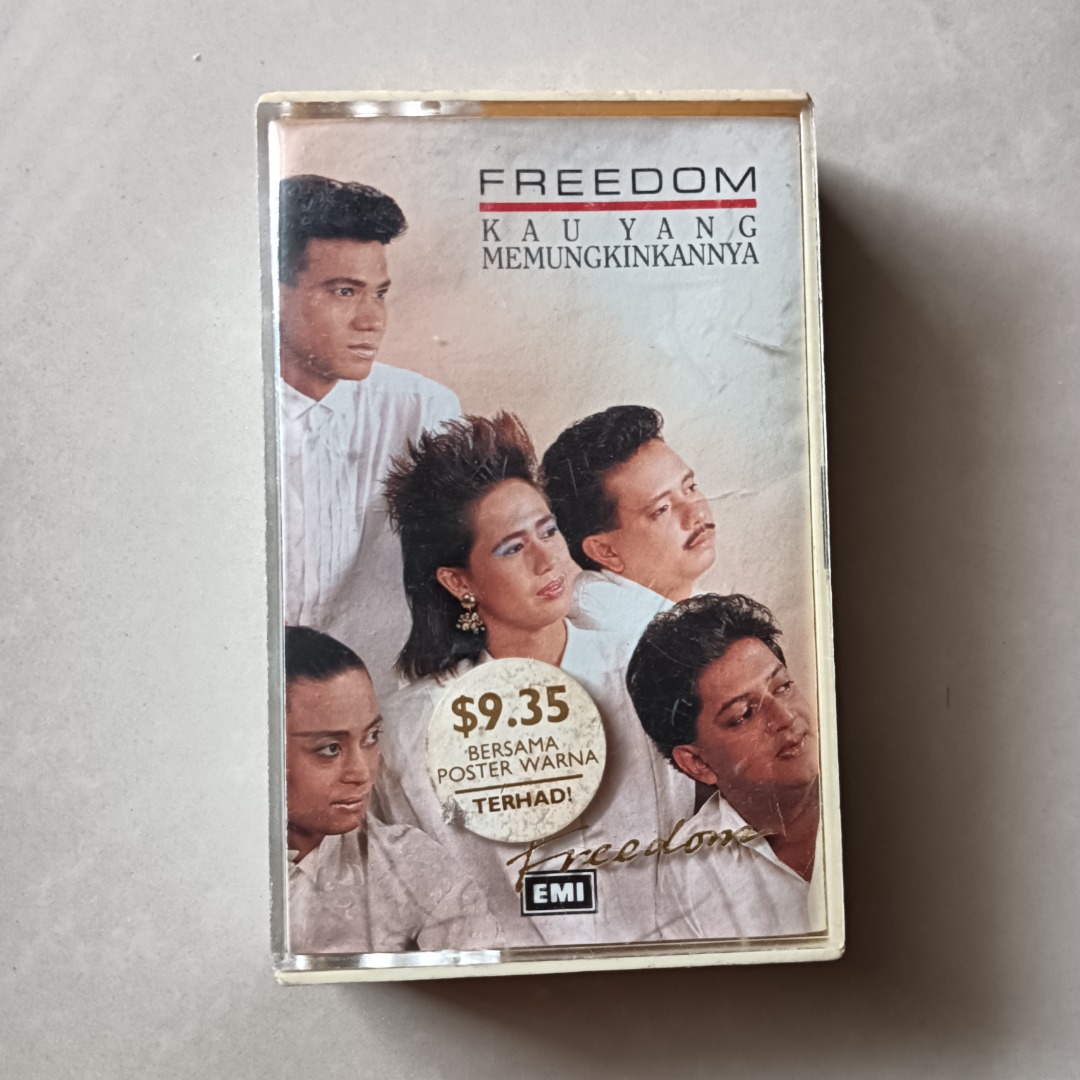 FREEDOM Kau Yang Memungkinkannya Malay cassette Kaset, Hobbies & Toys, Music & Media, CDs & DVDs ...