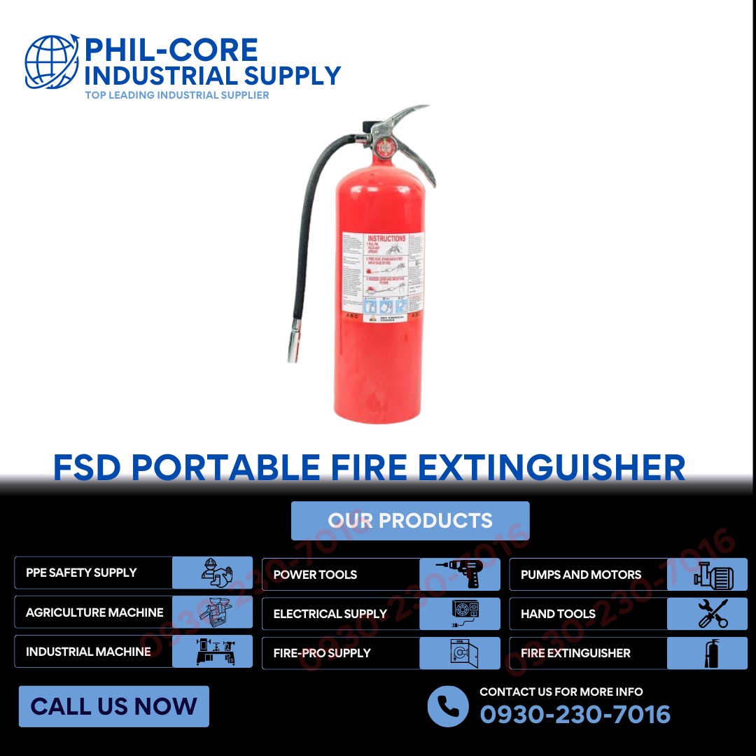 FSD Portable Fire Extinguisher, Lightweight Fire Extinguisher, Compact ...