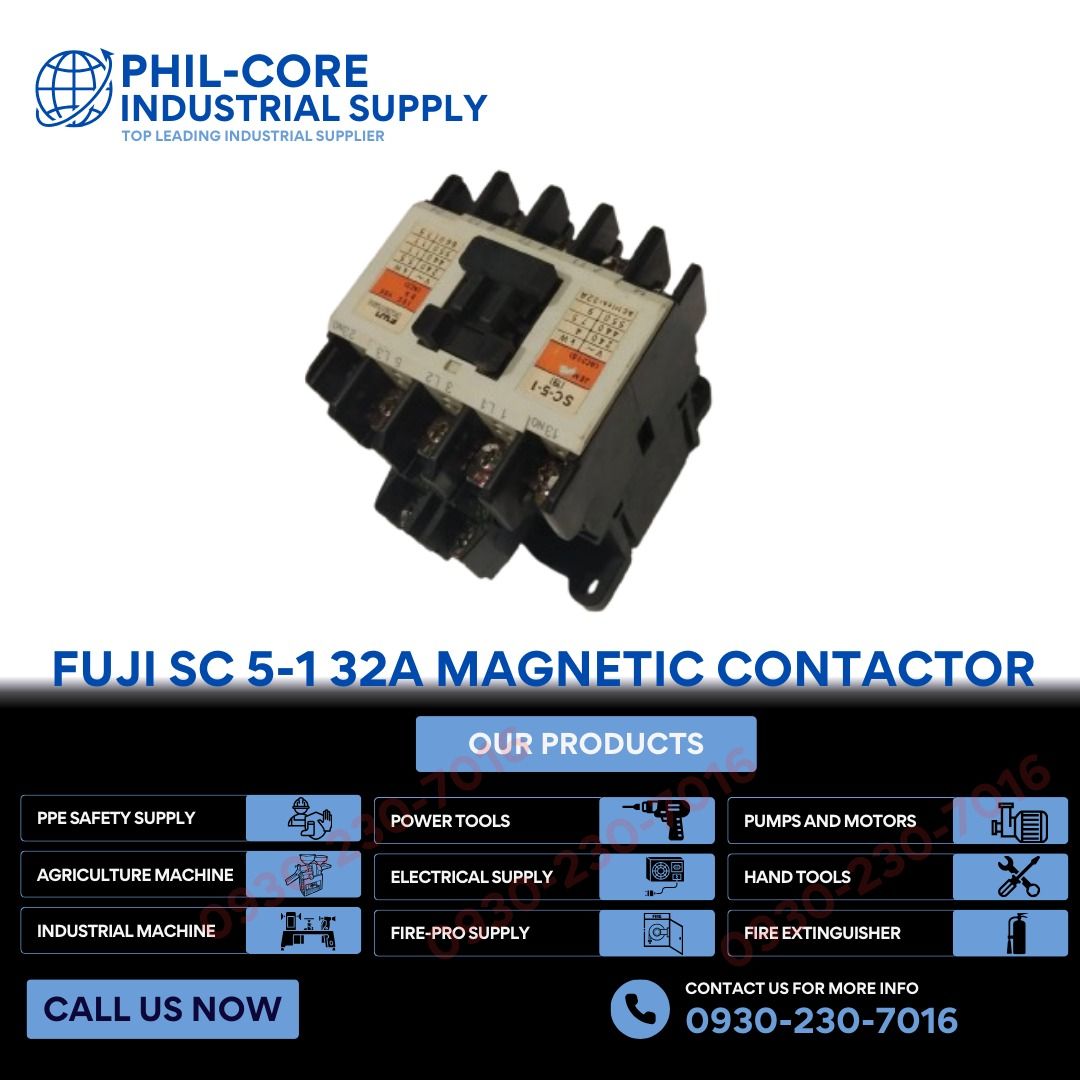 Fuji SC 5-1 321A Magnetic Contractor / Schneider / Variable Frequency Drive / ABB / Magnetic ...