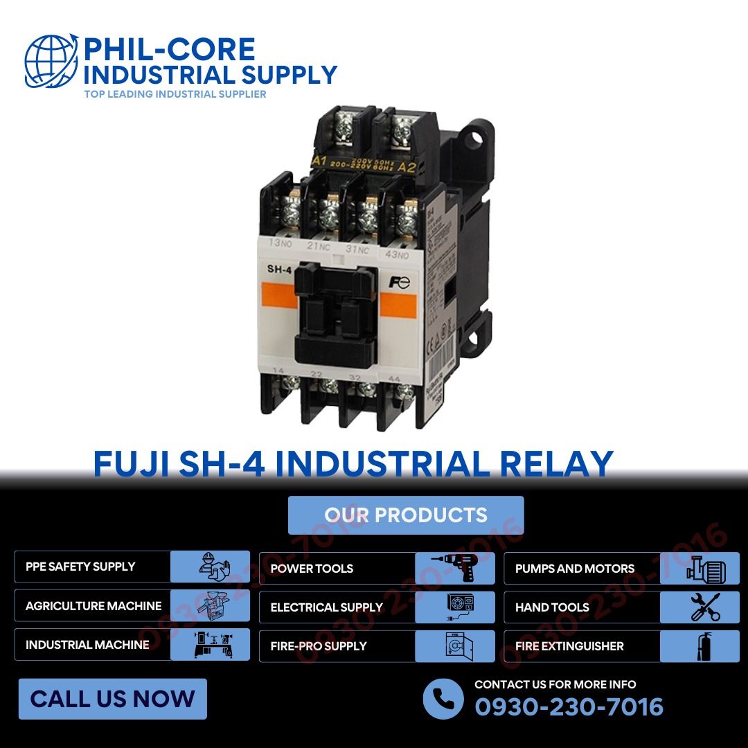 Fuji SH-4 Industrial Relay / Schneider / Variable Frequency Drive / ABB ...