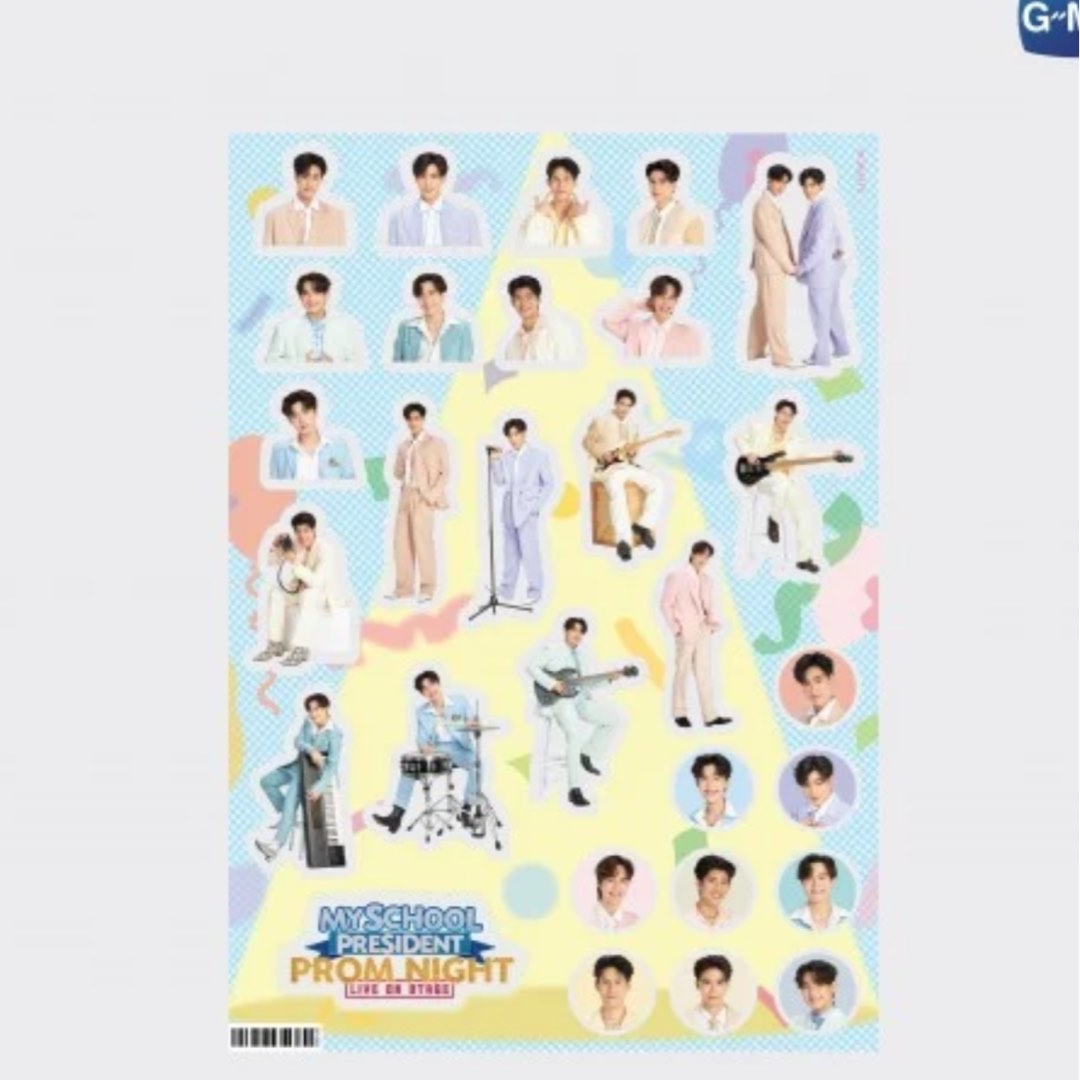 Gmmtv MSP stickers, Hobbies & Toys, Memorabilia & Collectibles, Fan ...