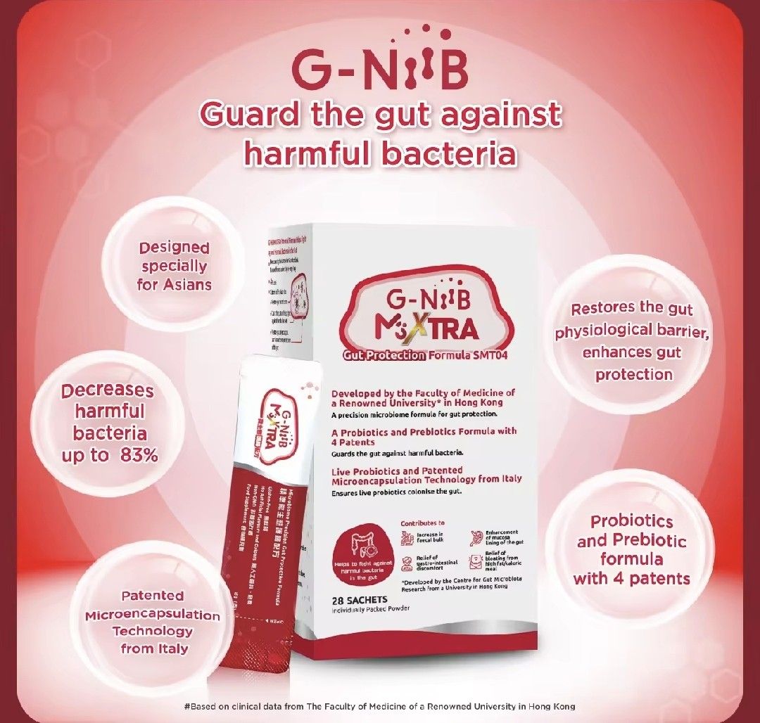 G-Niib M3Xtra Probiotics, Restore and Guard Gut [Expiry date - December ...