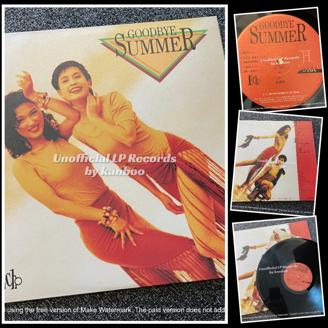 《Goodbye Summer》 ECHO - 1990 (附歌詞)【美品】【頭版】港版 - LP 黑膠唱片, 興趣及遊戲, 音樂、樂器 & 配件, 音樂與媒體 - 黑膠碟 - Carousell