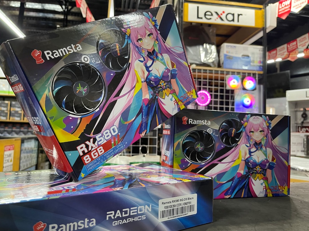 GPU - Ramsta RX580 8GB, Computers & Tech, Desktops on Carousell