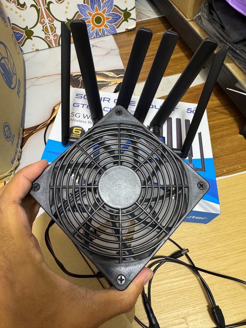 GTEN CP502 5G NR CPE WiFi-6 Qualcomm X55 Portable Wireless Modem Router ...