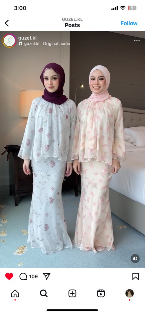 GUZEL.KL | LEIA COLLECTION, Women's Fashion, Muslimah Fashion, Baju ...