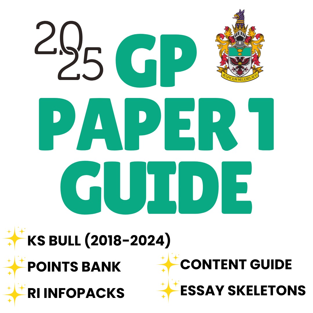 H1 GENERAL PAPER GP PAPER 1 MATERIALS SET, Hobbies & Toys, Books ...
