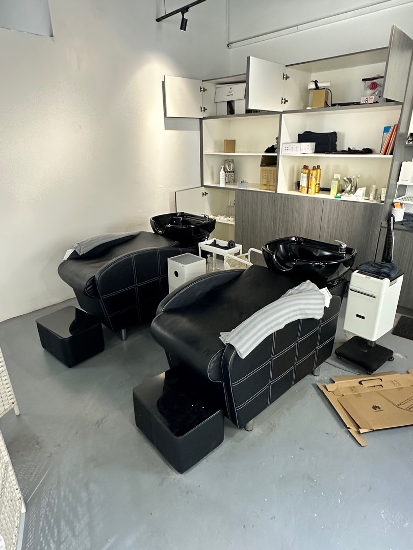 Hair Salon Basin Hair Wash Hair Studio Hair Saloon, Furniture & Home ...