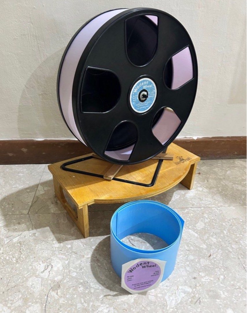 Hamster wheel with stand wodent wheel Rodipet wheel stand niteangel ...