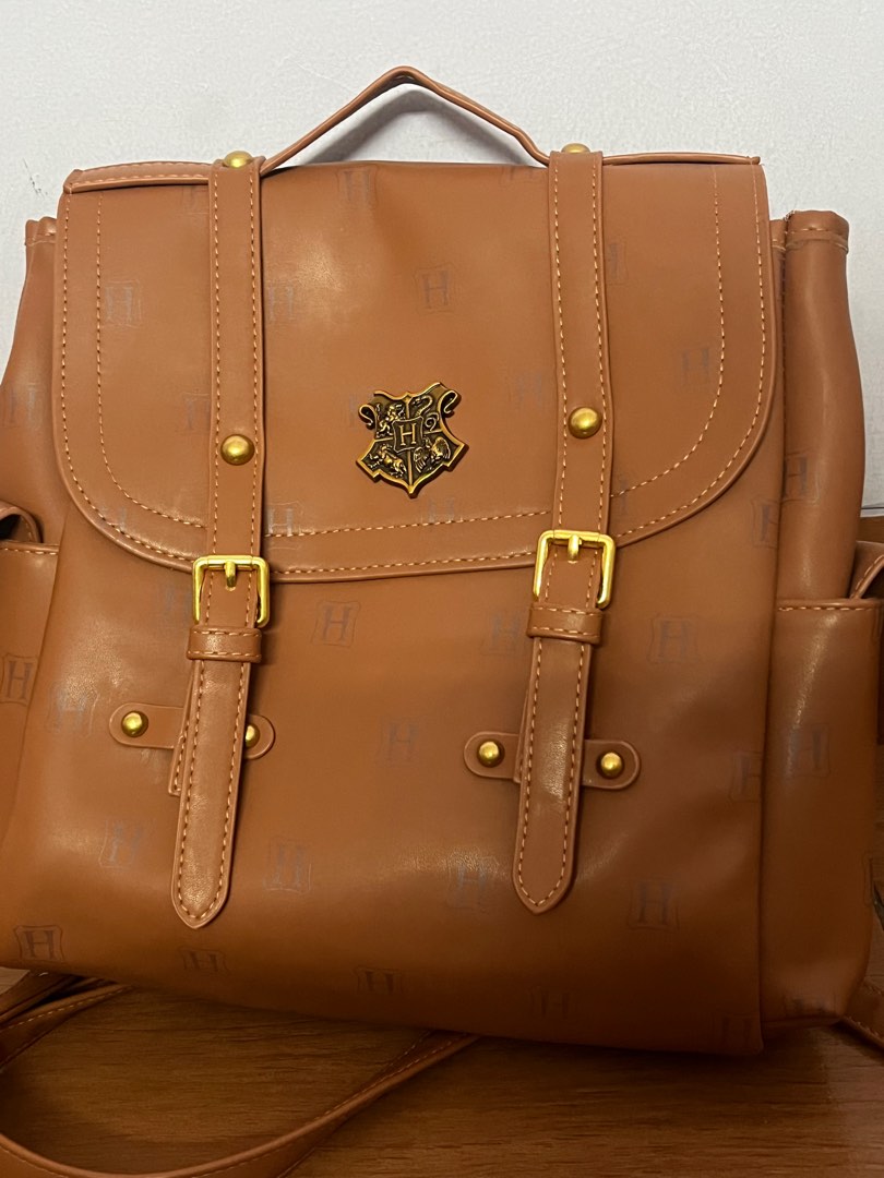 Harry Potter Miniso Backpack brown Official, Barang Mewah, Tas & Dompet ...