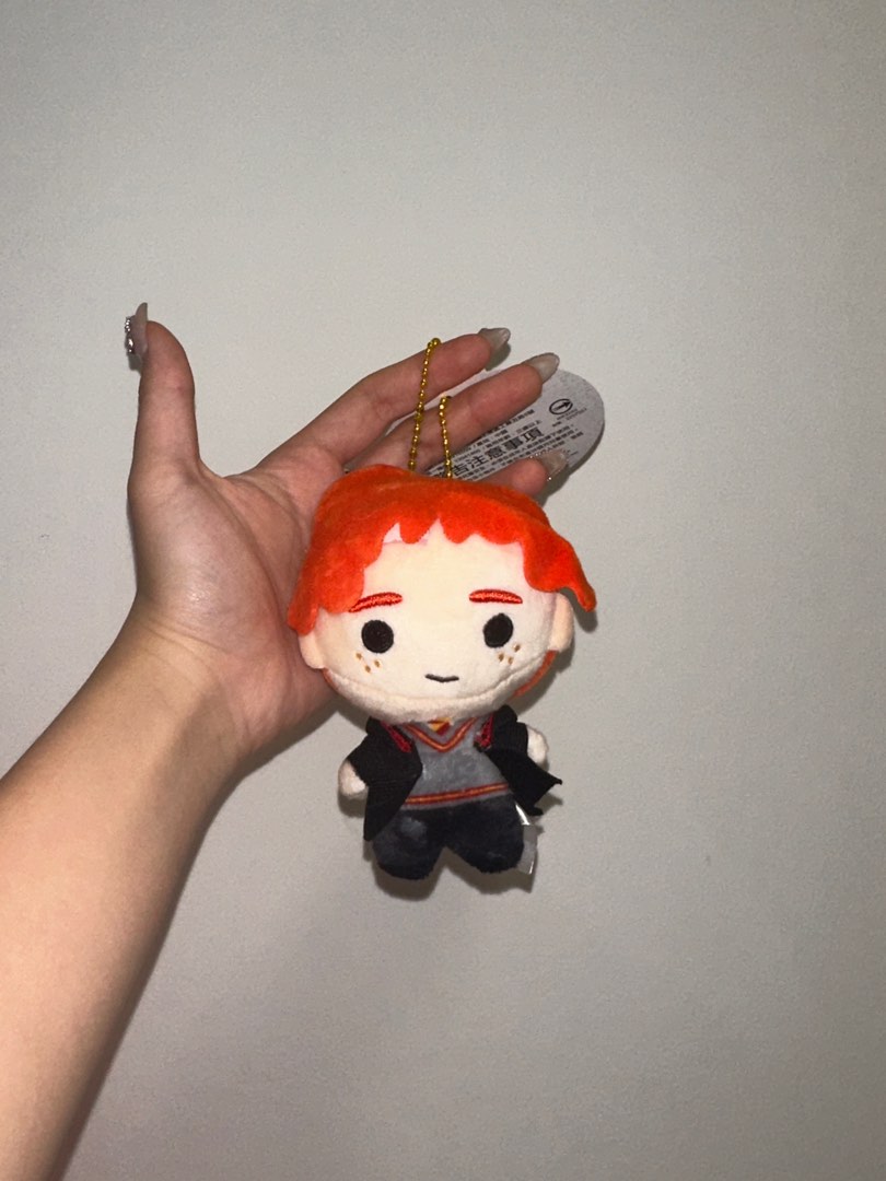 Harry Potter Ron Weasley Cute Plush Keychain Charm Figure, Hobbies ...