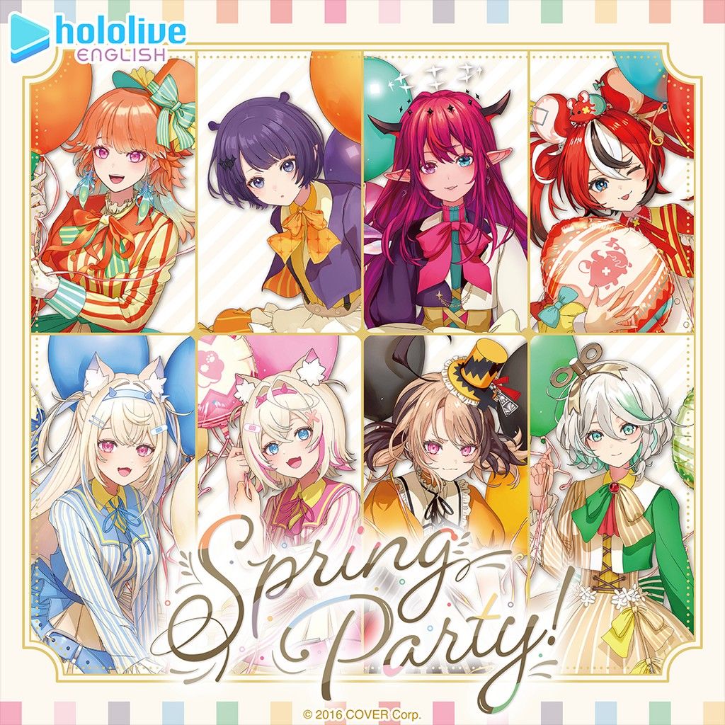 [Hololive] Holo EN Spring Party Merch (Pre-Order) Kiara Ina Irys Bae ...