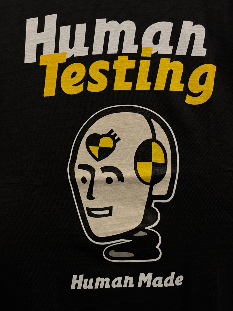 HUMAN MADE X ASAP ROCKY HUMAN TESTING TEE, Men's Fashion, Tops & Sets ...