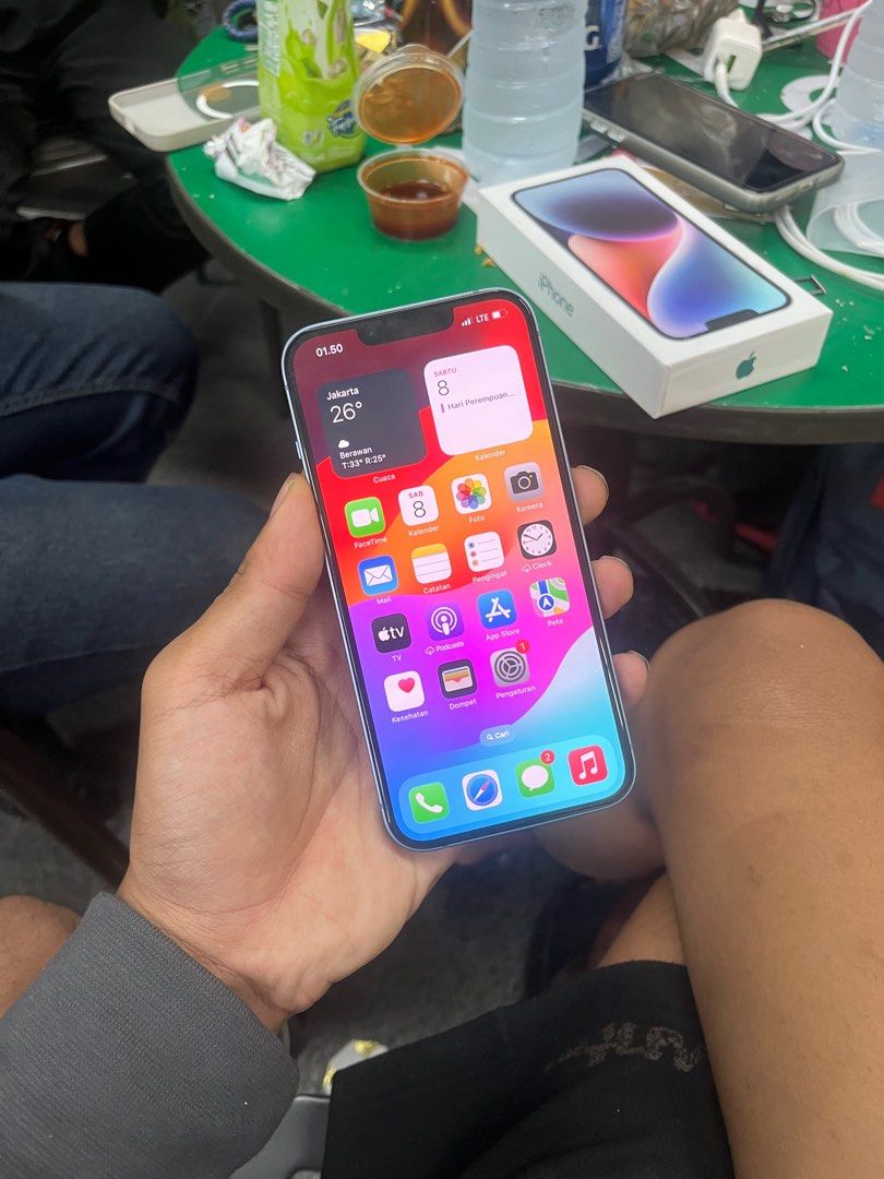 IPhone 14 128 GB Inter, Telepon Seluler & Tablet, iPhone, undefined di ...