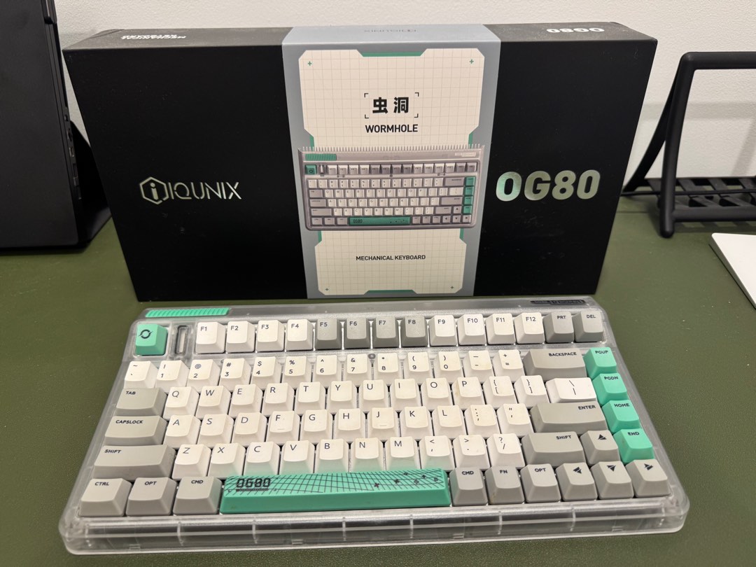 Iqunix OG80 Wormhole Wireless Mechanical Keyboard, Computers & Tech ...