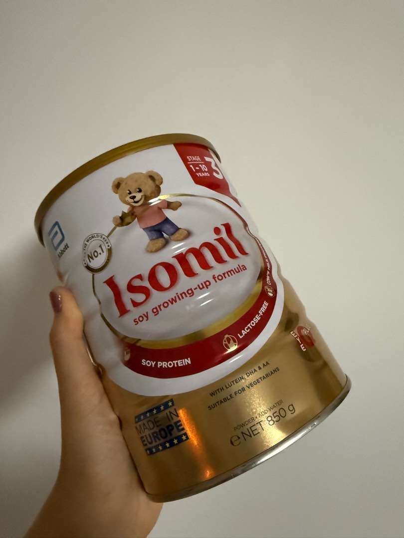 Isomil Stage 3 Soy Growing-Up Formula 850g (1 - 10 Y/O) - Made in ...