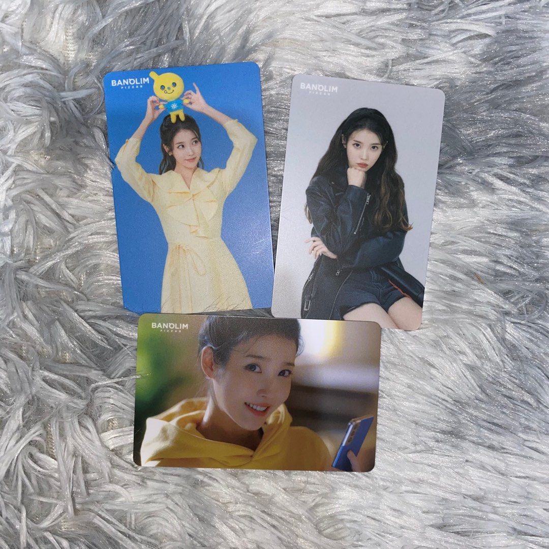 IU Official Banolim PVC Photocards Set, Hobbies & Toys, Memorabilia & Collectibles, K-Wave on ...