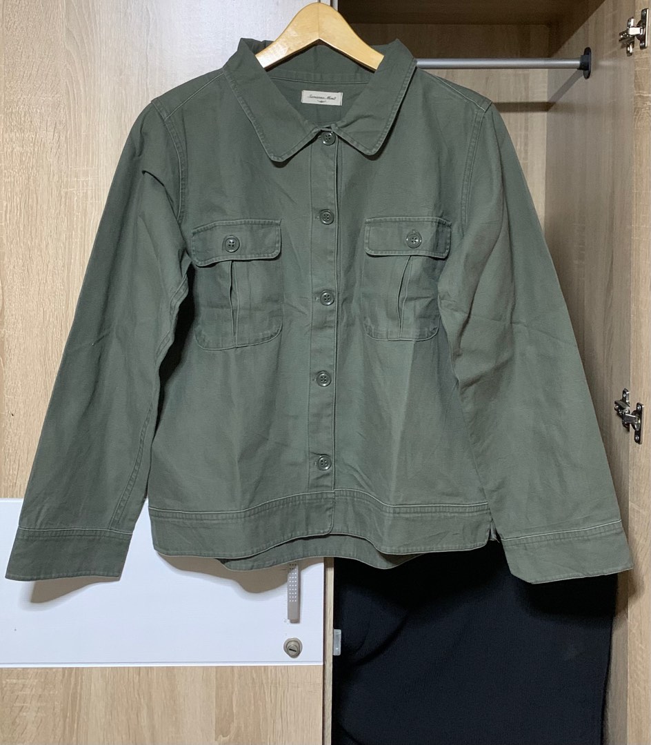 Jaket Samansa Mos2, Fesyen Wanita, Pakaian Wanita, Baju Luaran di Carousell