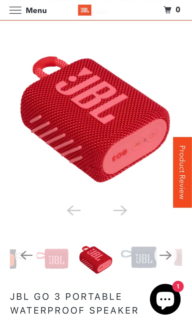 JBL GO 3 pottable waterproof speaker, Audio, Soundbars, Speakers ...