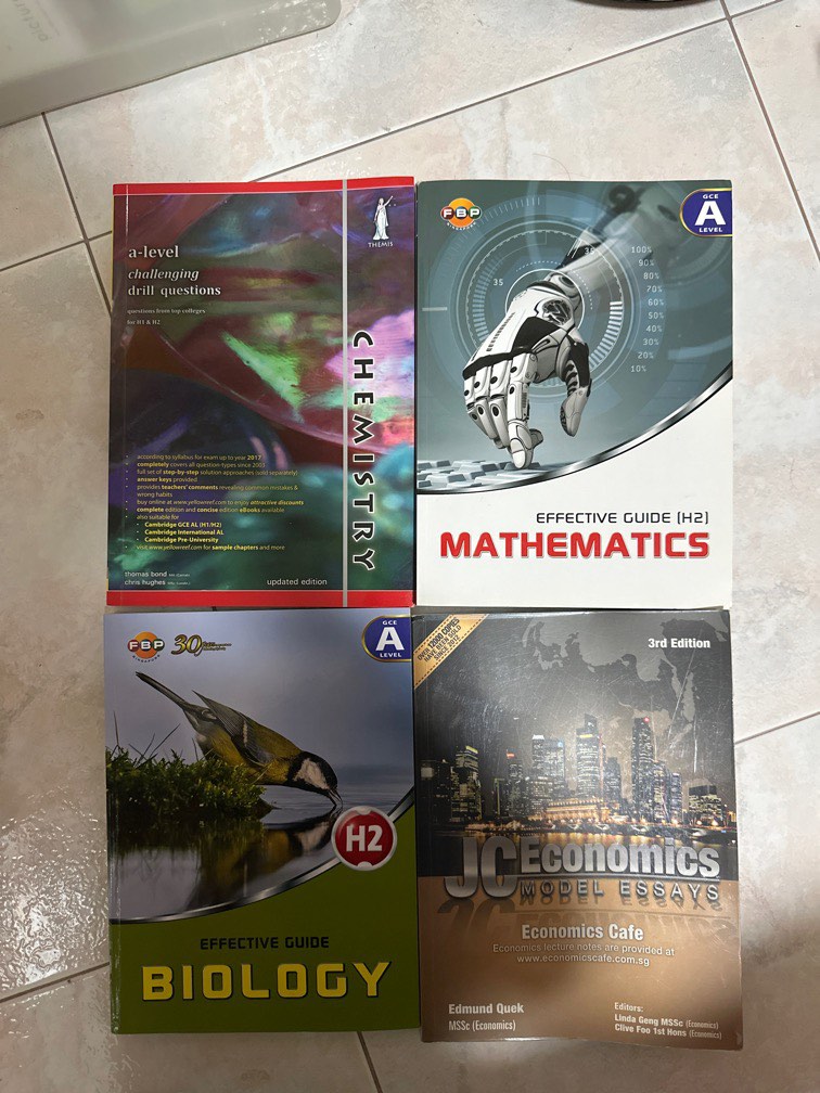 JC maths/ chemistry/ biology/ economics, Hobbies & Toys, Books ...