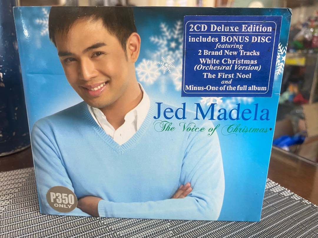 Jed Madela - The Voice Of Christmas - Philippines Original Music Album ...