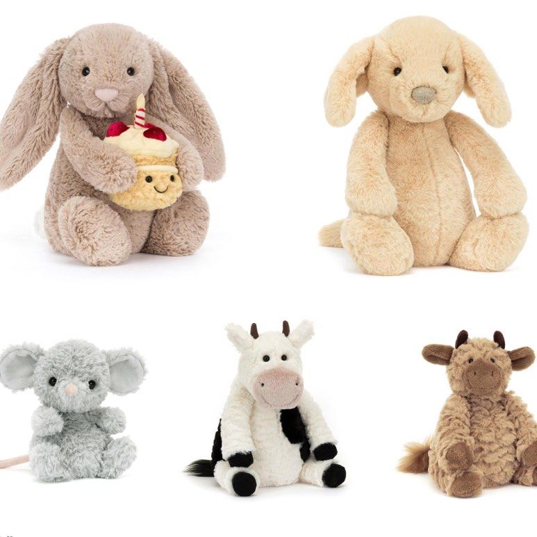 {CURRENTLY OOS} Jellycat Yummy Mouse, Birthday Cake Bunny & More ...