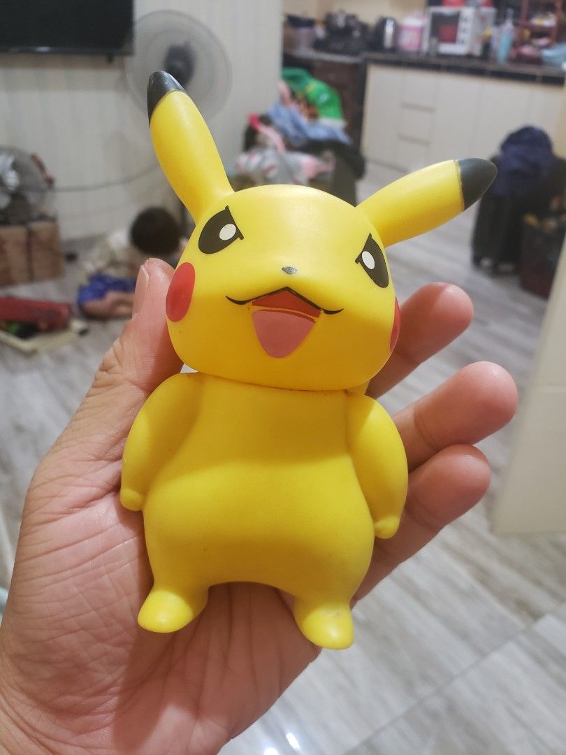JUALAN MAINAN MONSTER POKEMON PIKACHU PIKACU ARTIKULASI MINUS JUNK RARE ...