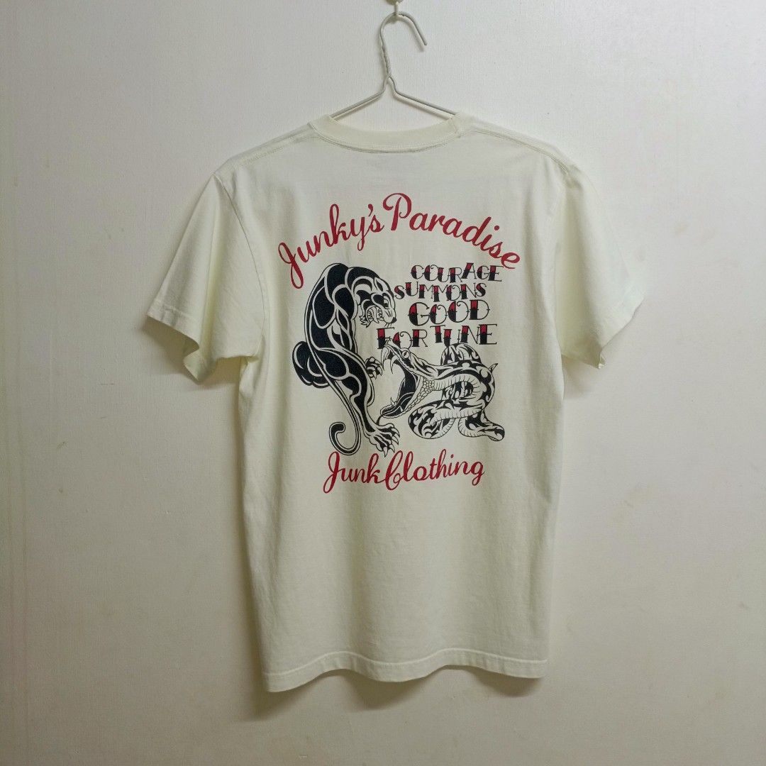 junky paradise tee LIKE SOUTHPOLE SOHK DC KIKWEAR JNCO FUBU MFG SEAN JOHN EMO SK8 Y2K BAGGY ...
