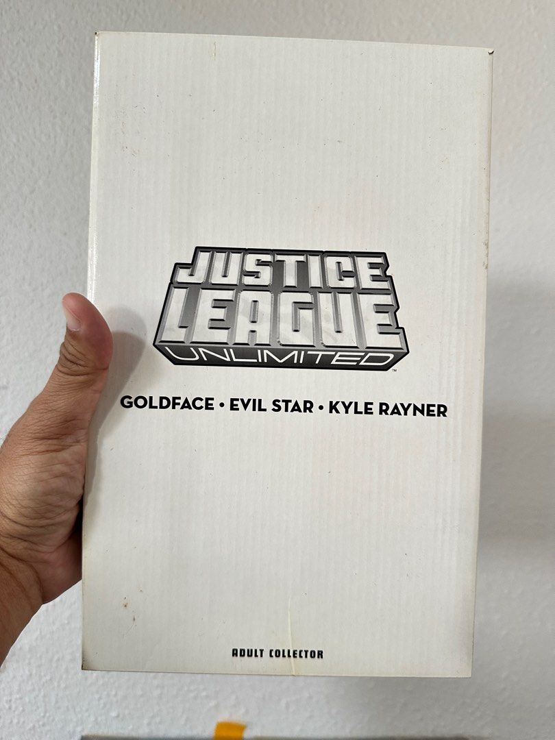 Justice league unlimited special pack GoldFace, Evil star and Kyle Rayne, Hobbies & Toys, Toys ...