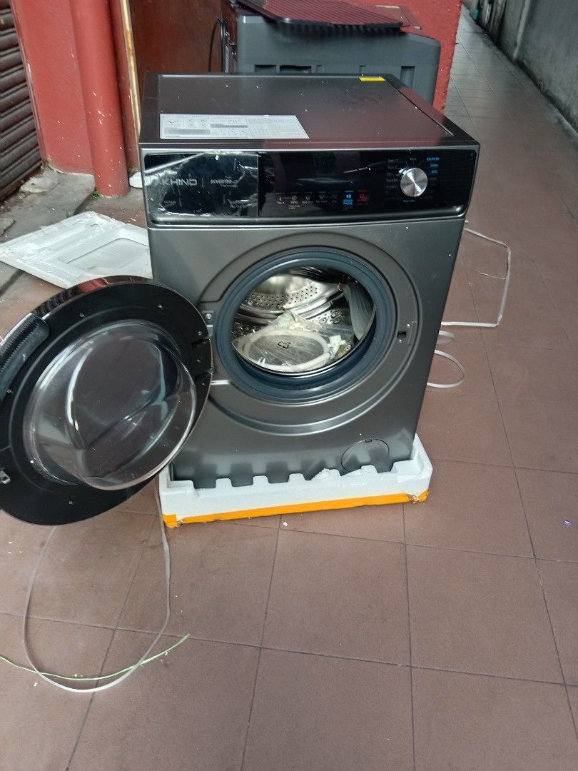 KHIND washing machine 10kg/dry 6kg two in one, TV & Home Appliances ...