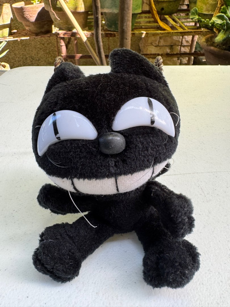 Kuroneko yamato black cat plush toy rare item, Hobbies & Toys, Toys & Games on Carousell