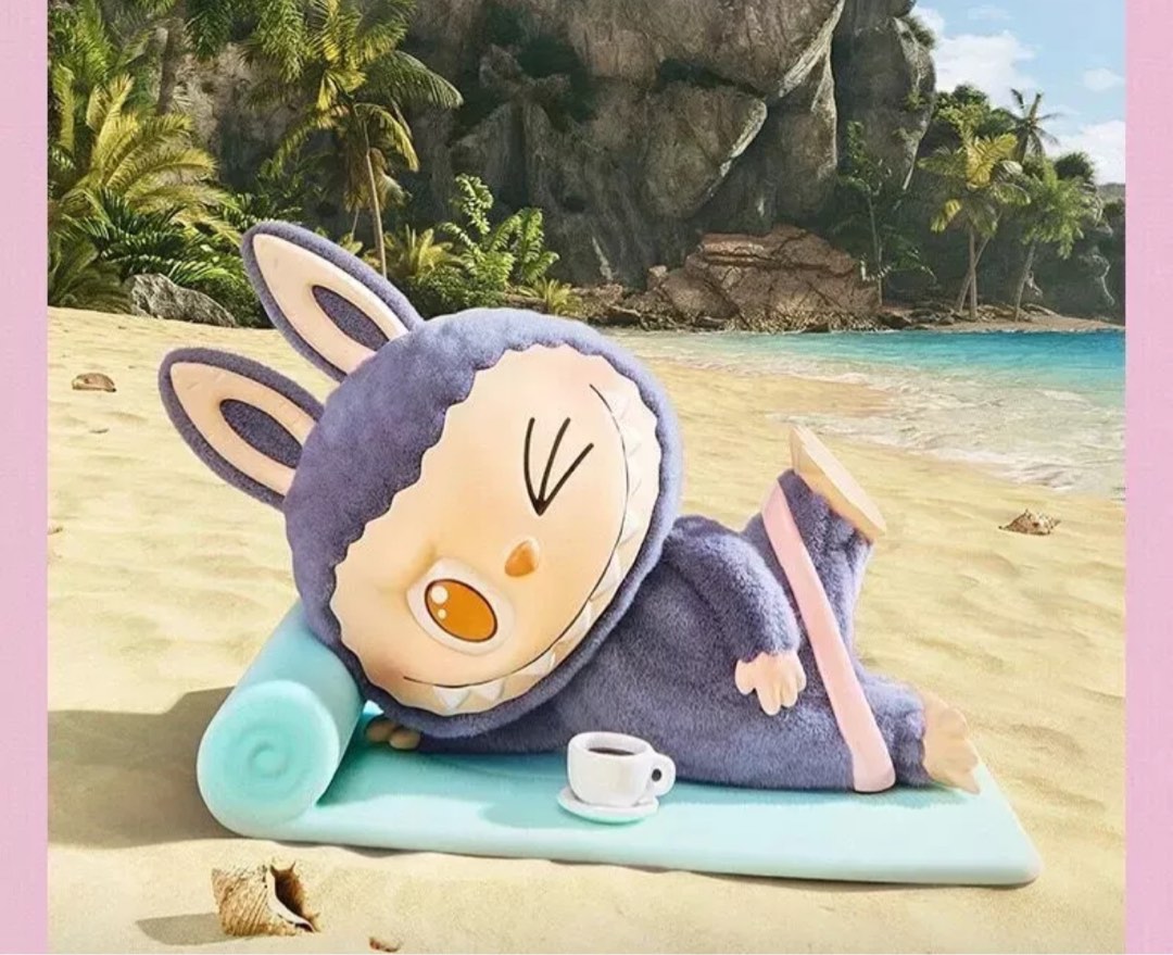 Labubu Yoga Americano, Hobbies & Toys, Toys & Games on Carousell