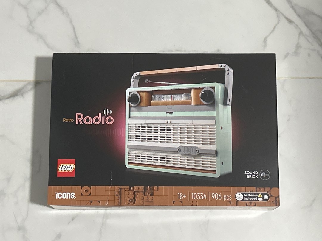 LEGO 10334 Retro Radio, Hobbies & Toys, Toys & Games on Carousell