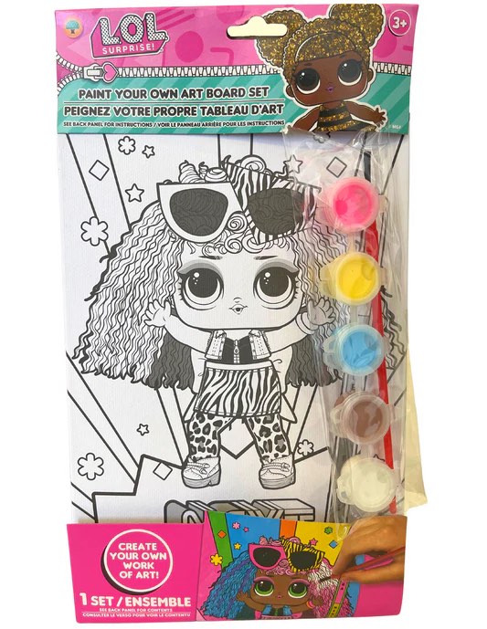 LOL Paint your own board set, Hobbies & Toys, Toys & Games on Carousell