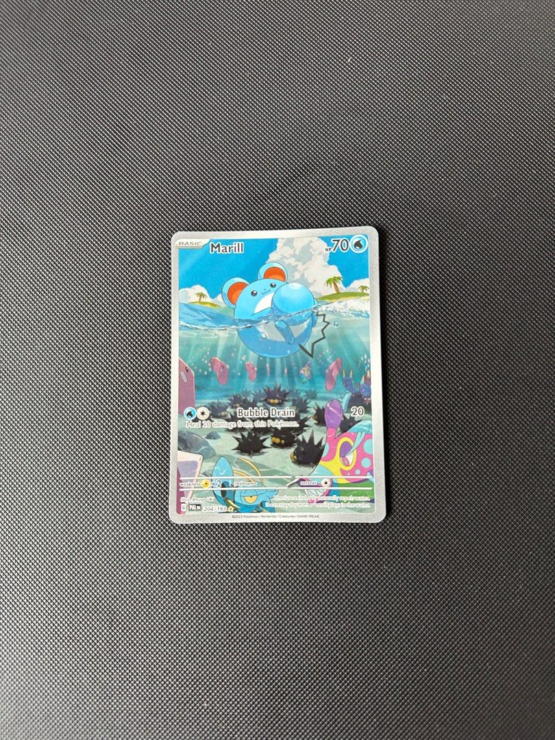 Marill Illustration Rare | Pokemon IRs | Pokemon Full Art | Pokemon TCG ...