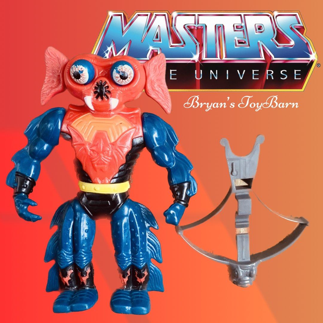 Masters of the Universe Vintage Mantenna Evil Spy with Pop-Up Eyes of ...