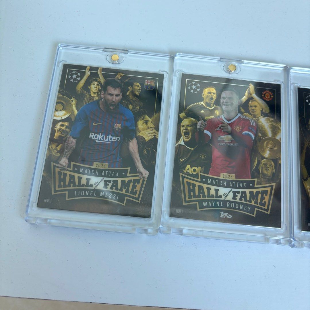 Match Attax 2024 2025 Trading Sports Cards Hall of Fame Messi Ronaldo ...